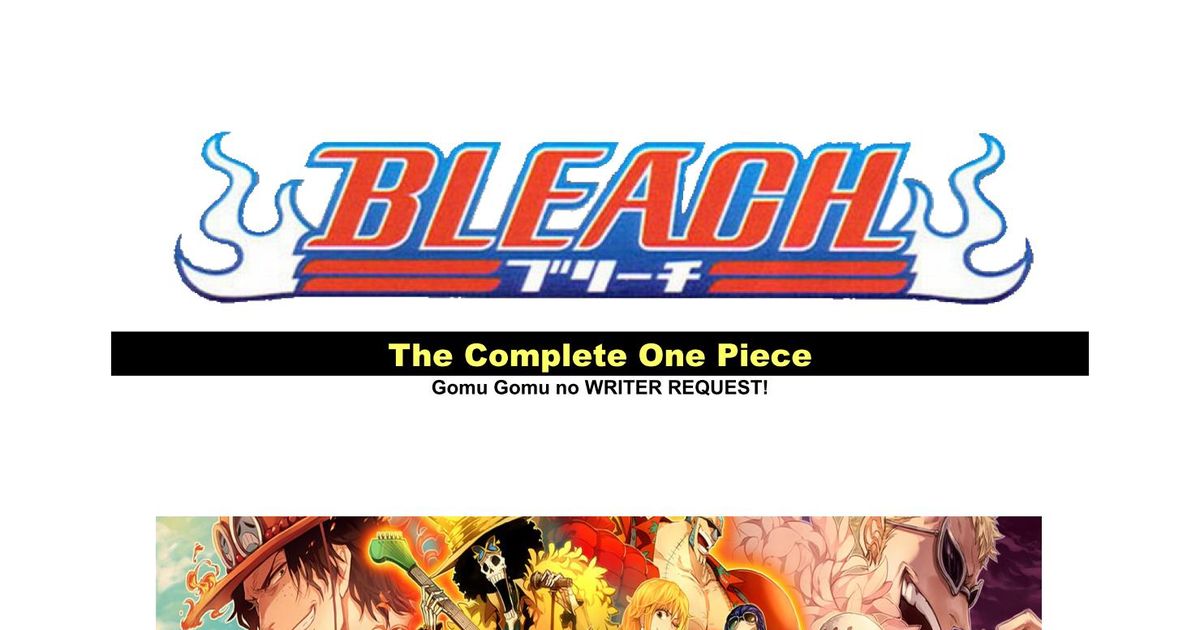 The Complete One Piece | RPG Item | RPGGeek