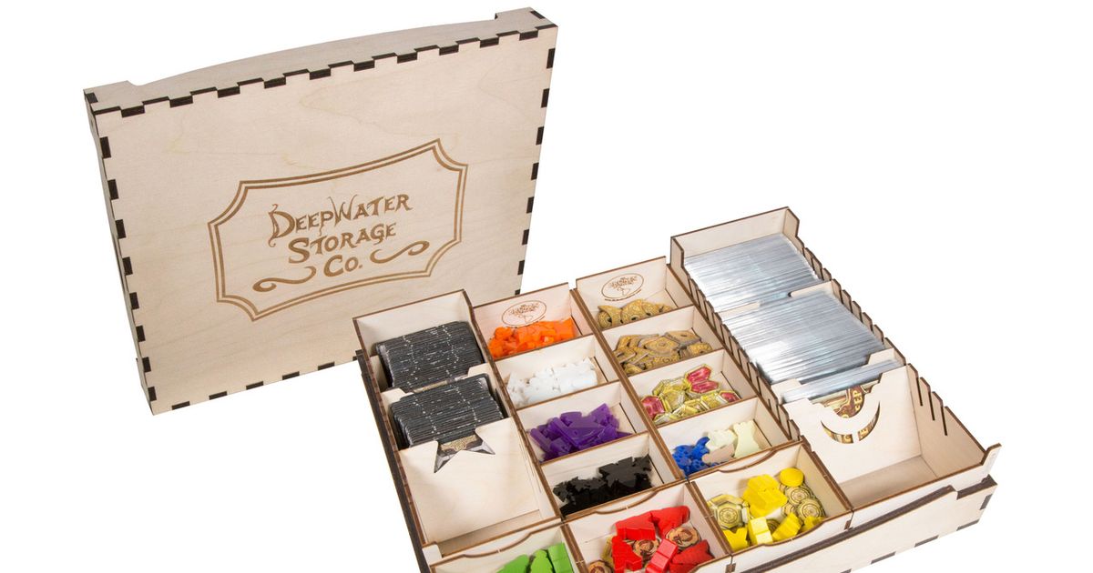 Lords of Waterdeep: Deepwater Game Crate | Board Game Accessory ...