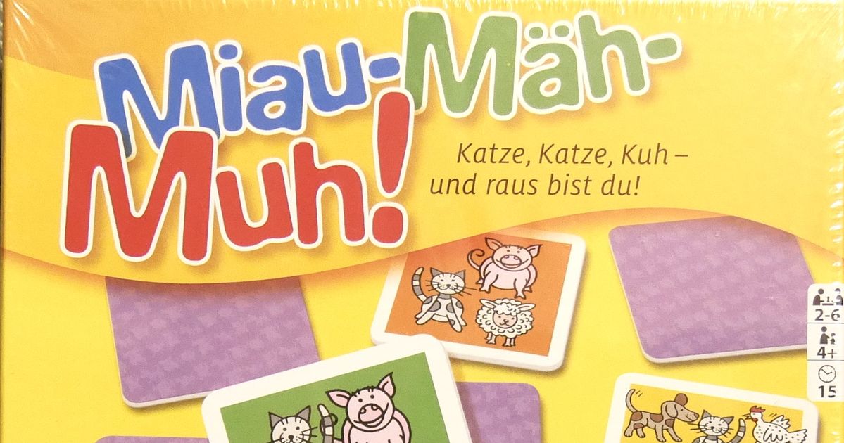 Miau-Mäh-Muh! | Board Game | BoardGameGeek