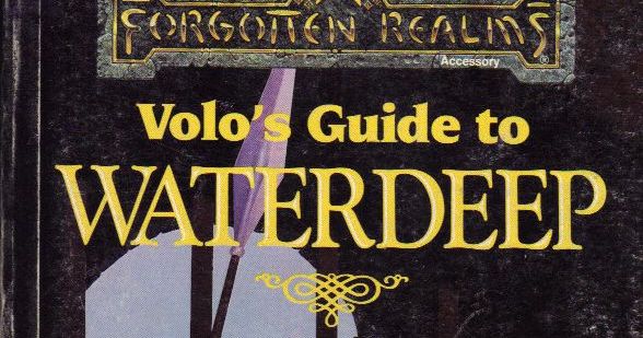 Volo's Guide to Waterdeep | RPG Item | RPGGeek