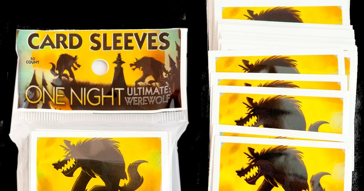 One Night Ultimate Werewolf: Card sleeves | Board Game Accessory ...