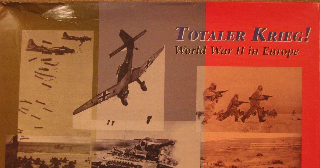 Totaler Krieg! World War II in Europe | Board Game | BoardGameGeek