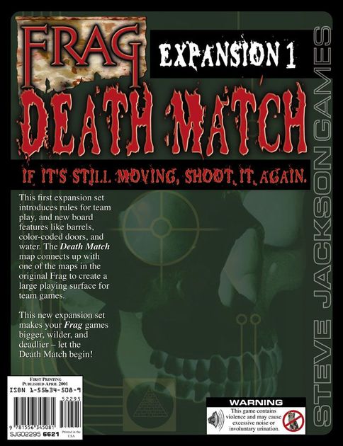 Frag: Death Match | Board Game | BoardGameGeek