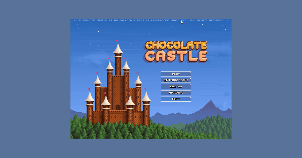 Chocolate Castle | Video Game | BoardGameGeek