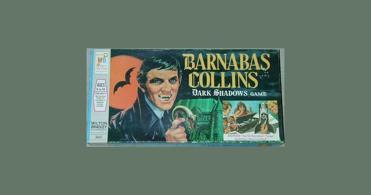 Barnabas Collins Dark Shadows Game | Board Game | BoardGameGeek