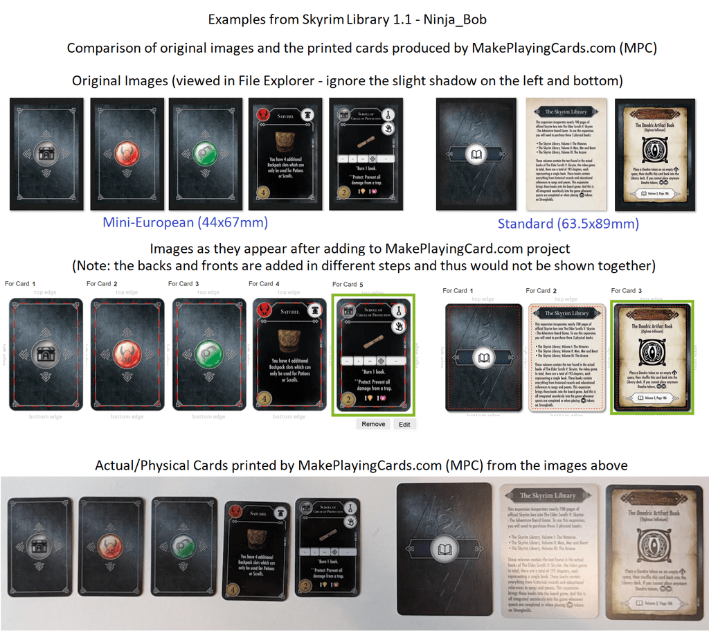 MakePlayingCards.com - Instructions on how to order cards | The Elder ...