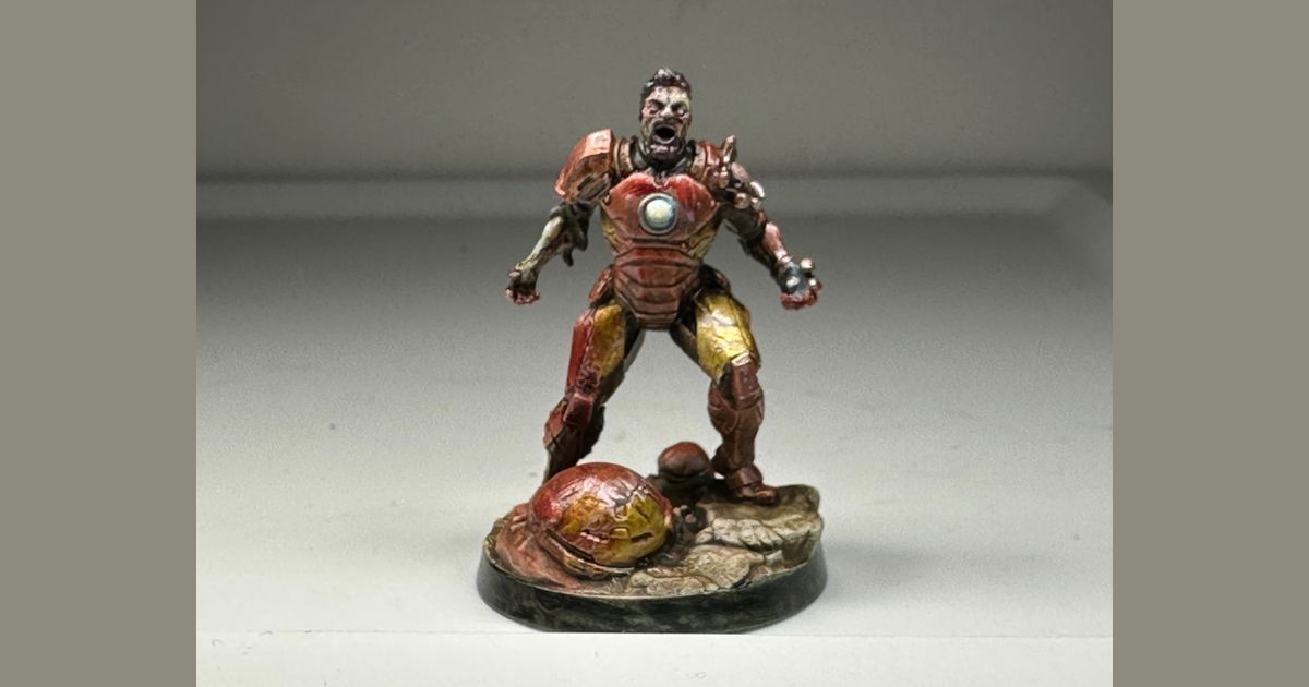 Marvel Zombies: A Zombicide Game – Zombie Iron Man | Tiny Plastic ...