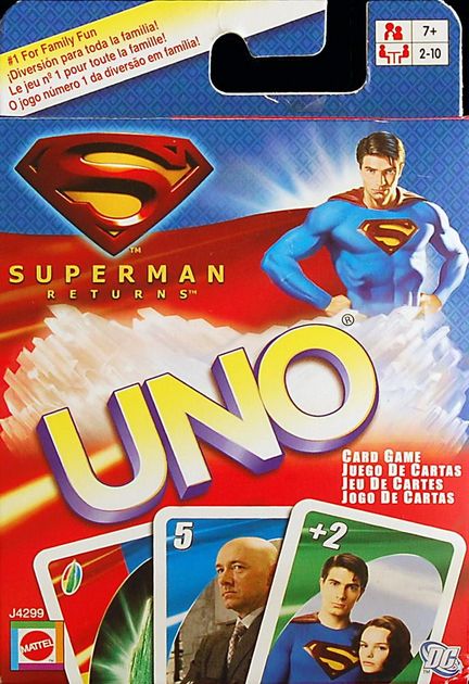 UNO: Superman Returns | Board Game | BoardGameGeek