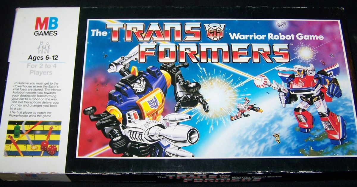 The Transformers Warrior Robot Game | Board Game | BoardGameGeek