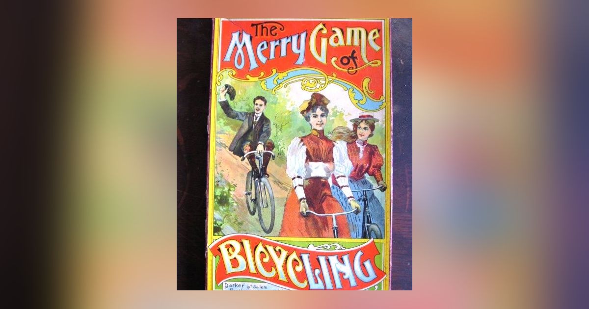 The Merry Game of Bicycling | Board Game | BoardGameGeek