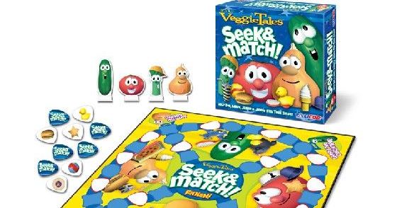 VeggieTales Seek & Match Board Game | Board Game | BoardGameGeek