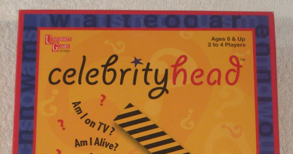 Celebrity Head | Board Game | BoardGameGeek