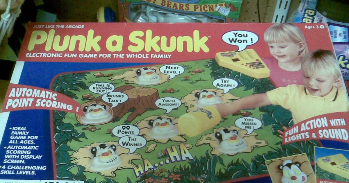 Plunk A Skunk | Board Game | BoardGameGeek