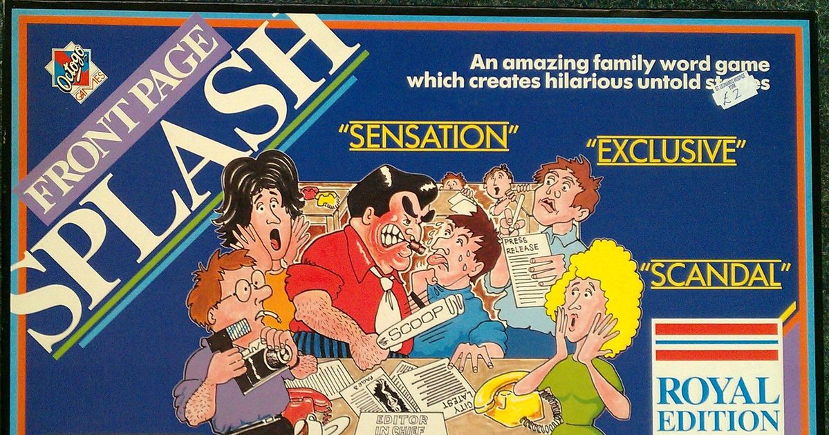 Front Page Splash | Board Game | BoardGameGeek