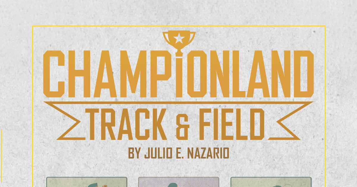 Championland: Track & Field | Board Game | BoardGameGeek