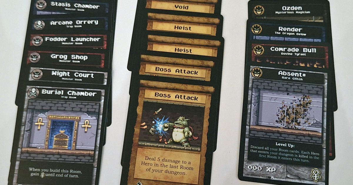 Boss Monster: 10th Anniversary New Cards pack | Board Game | BoardGameGeek