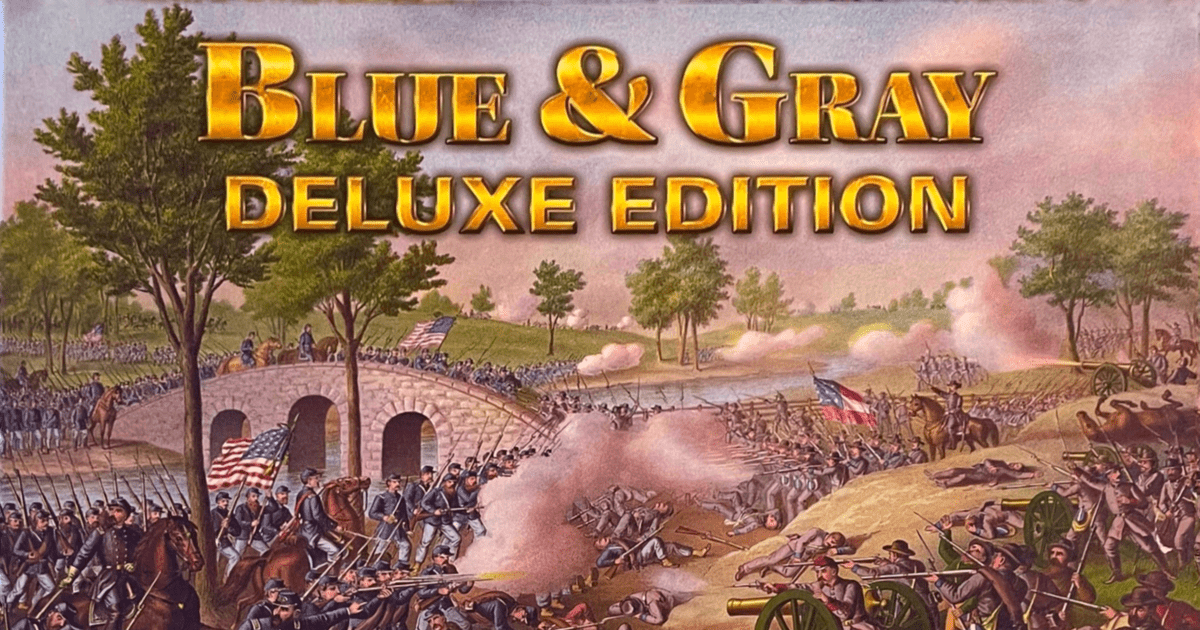 Blue & Gray Deluxe Edition | Board Game | BoardGameGeek