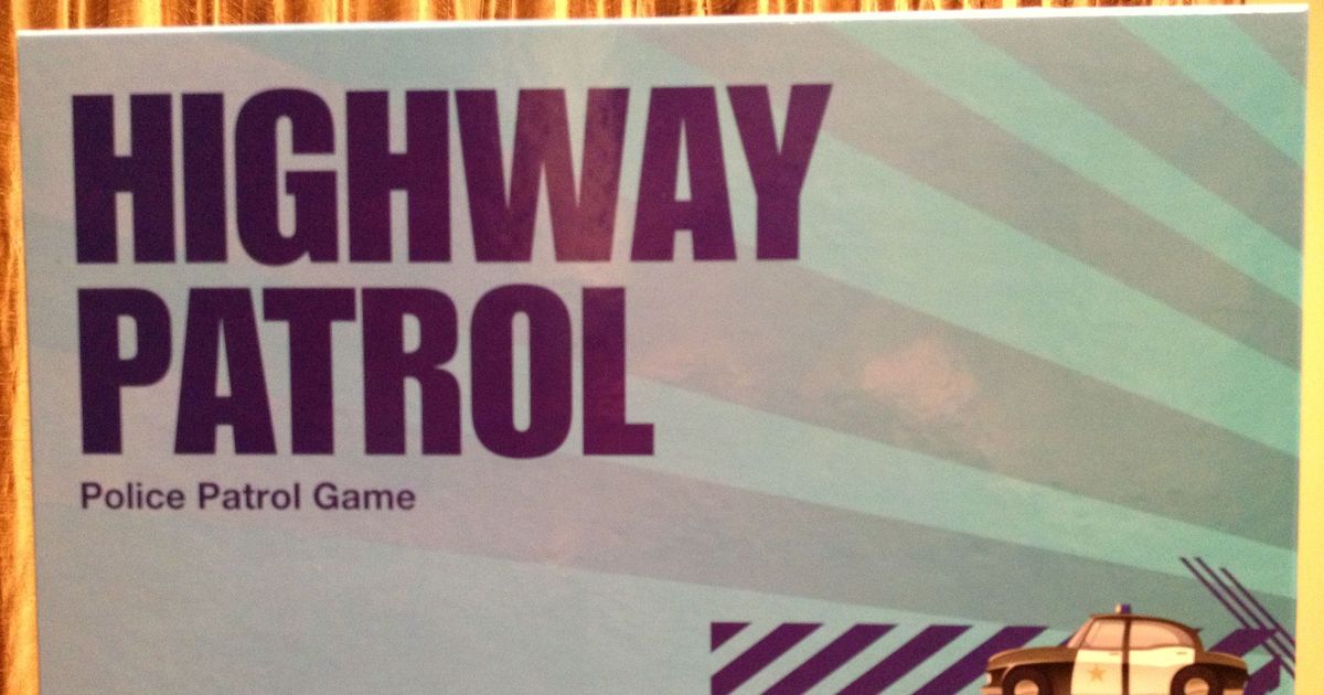 Highway Patrol | Board Game | BoardGameGeek