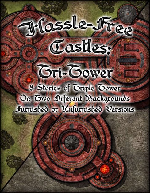 Hassle-free Castles: Tri-Tower | RPG Item | RPGGeek