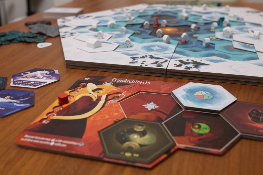 First Impressions of ICE – A Coffee Table Board Game | I C E