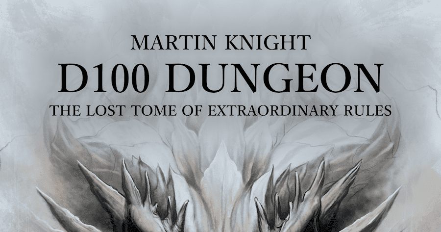 D100 Dungeon: The Lost Tome of Extraordinary Rules | Board Game ...