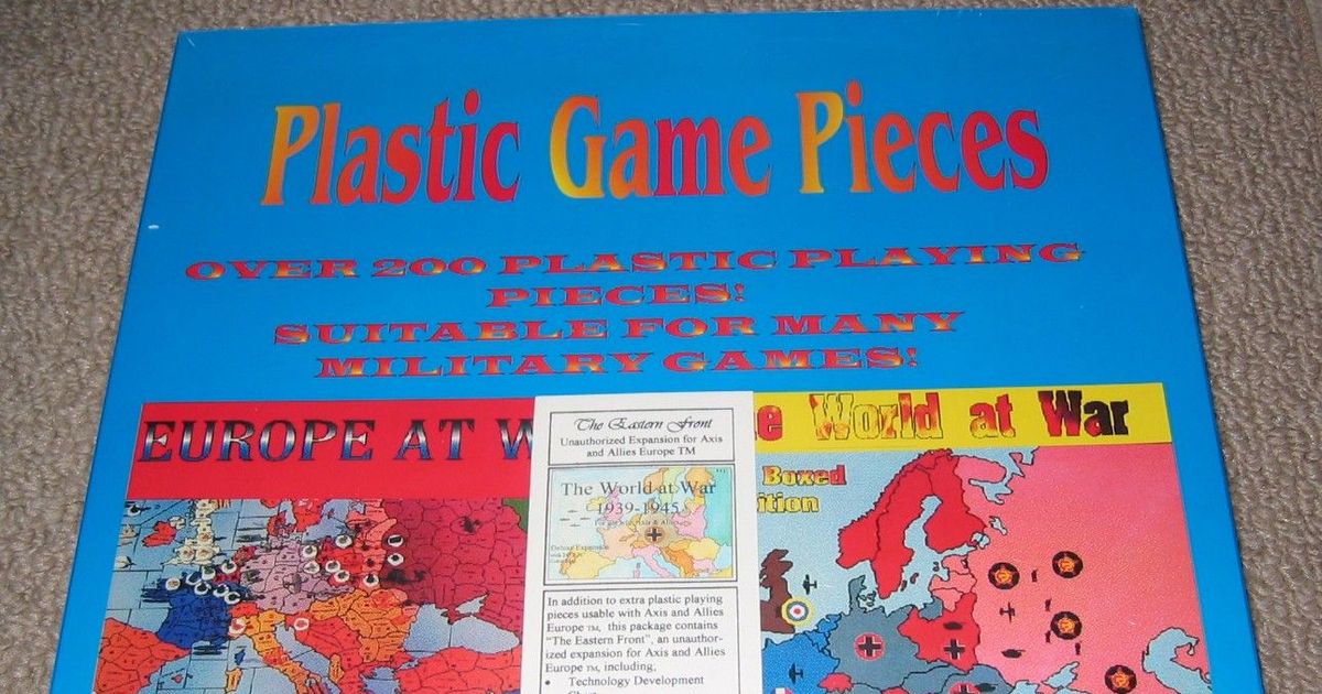 Eastern Front (fan expansion for Axis & Allies: Europe) | Board Game ...