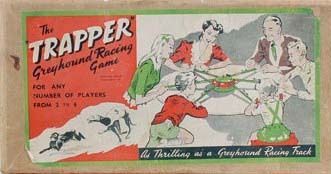 The Trapper Greyhound Racing Game | Board Game | BoardGameGeek