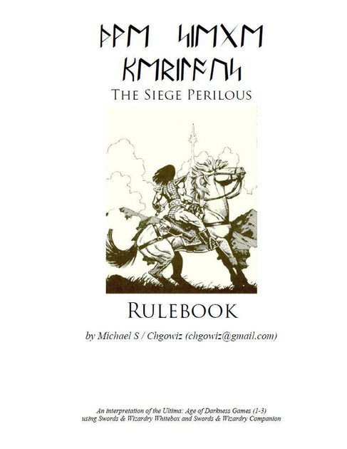 The Siege Perilous Rulebook | RPG Item | RPGGeek