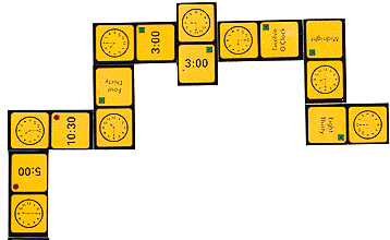 Clock Dominoes | Board Game | BoardGameGeek