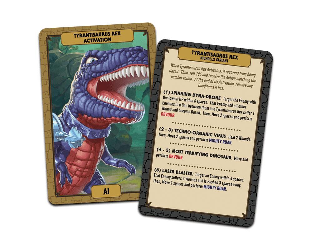 Tyrantisaurus Rex (Nicholls Variant) and a question... | Masters of the ...
