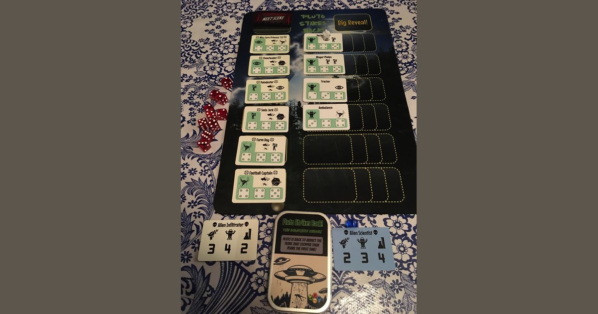 Pluto Strikes Back! | Board Game | BoardGameGeek