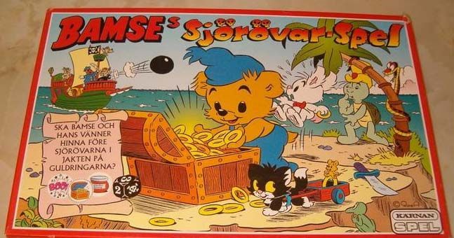 Bamses sjörövar-spel | Board Game | BoardGameGeek