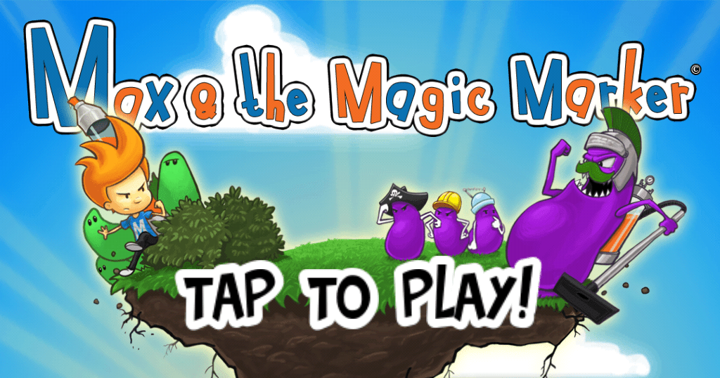 Max & the Magic Marker | Video Game | VideoGameGeek