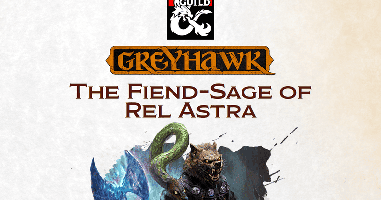 The Fiend-Sage of Rel Astra | RPG Item | RPGGeek