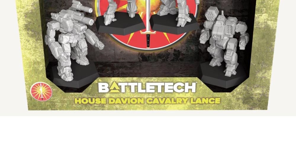 BattleTech: House Davion Cavalry Lance ForcePack | Board Game ...