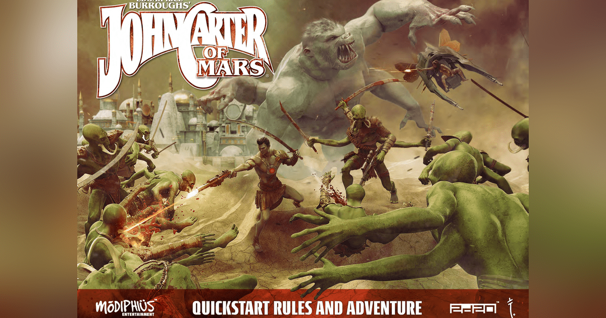 John Carter of Mars Quickstart Rules and Adventure | RPG Item | RPGGeek