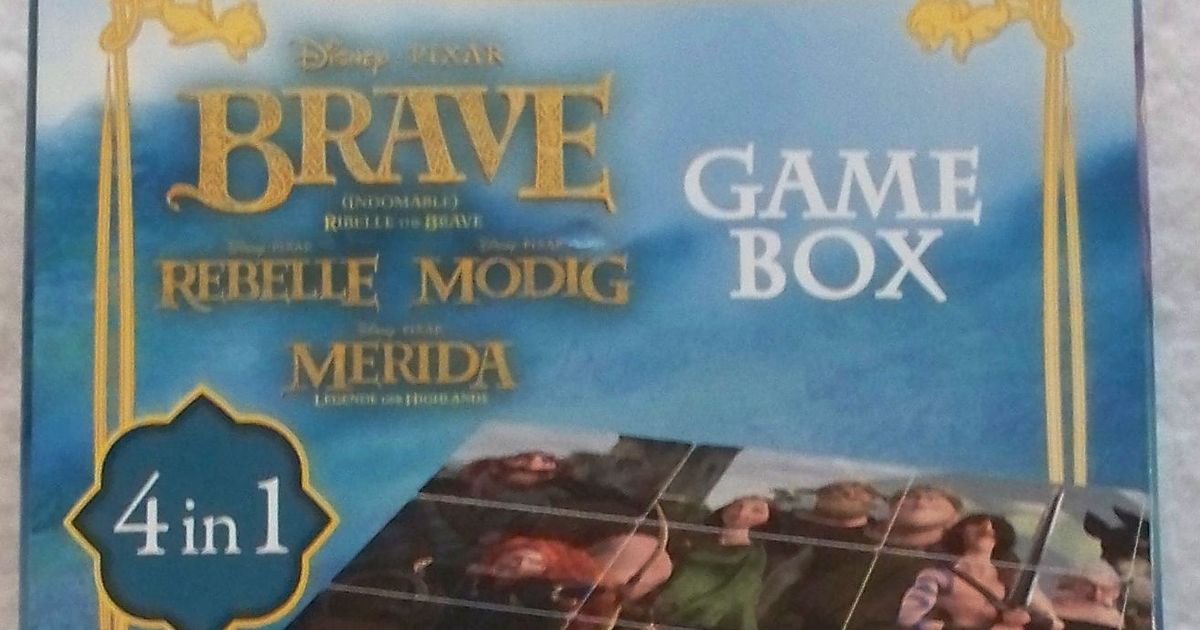 Brave 4 in 1 Game Box | Board Game | BoardGameGeek