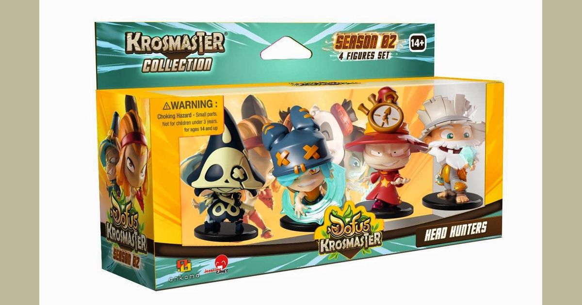 Krosmaster: Arena – Season 2 Exp #3 – Head Hunters | Board Game ...