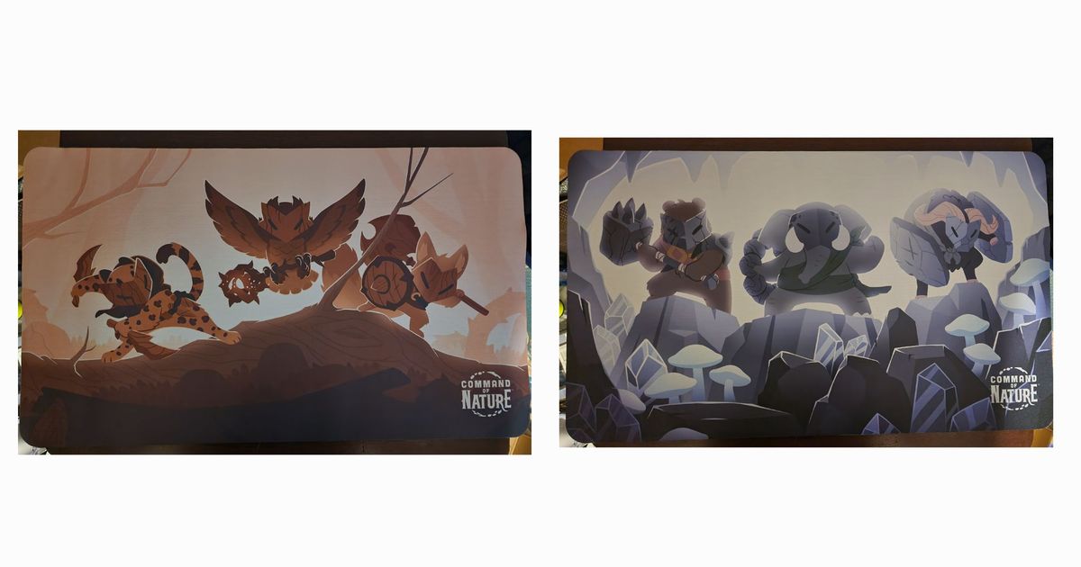 Command of Nature: Elemental Play Mat Bundle | Board Game Accessory ...