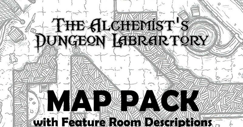 The Alchemist's Dungeon Labrartory (Map Pack) | RPG Item | RPGGeek