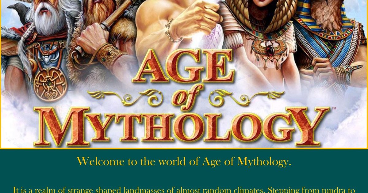 Age of Mythology | RPG Item | RPGGeek