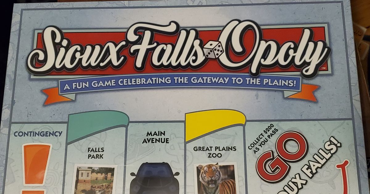 Sioux Falls-Opoly | Board Game | BoardGameGeek