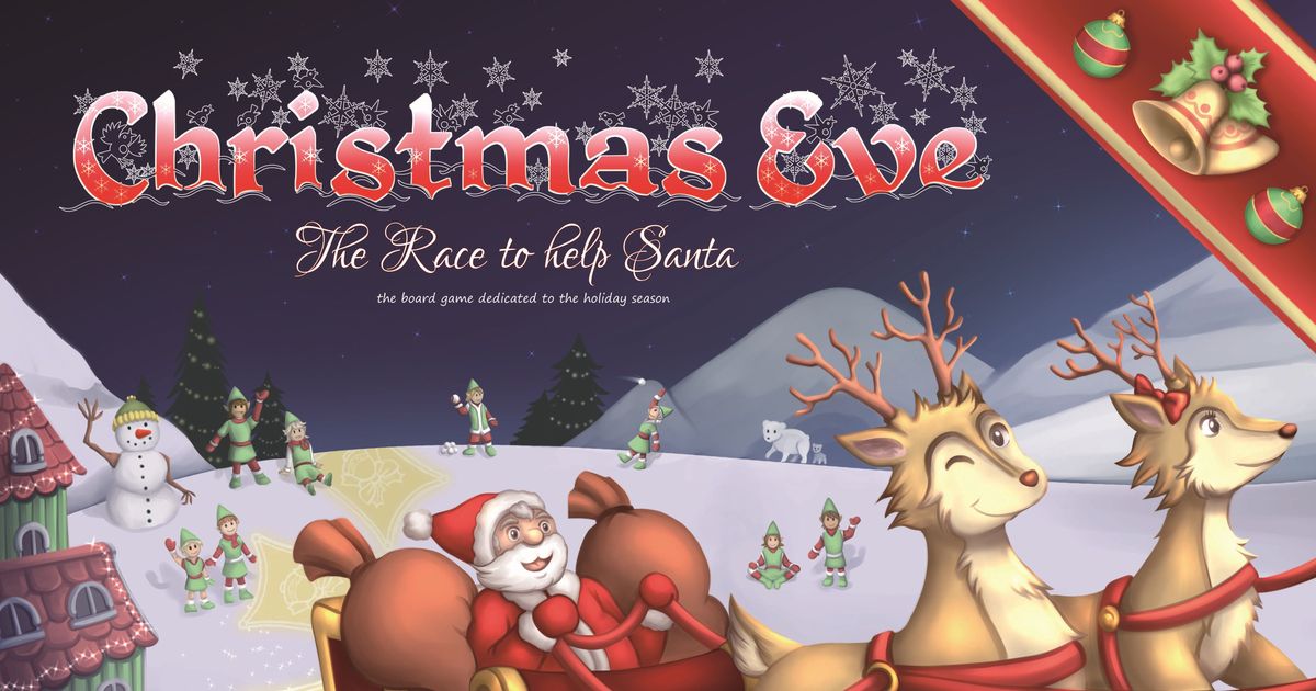 Christmas Eve: The Race to Help Santa | Board Game | BoardGameGeek