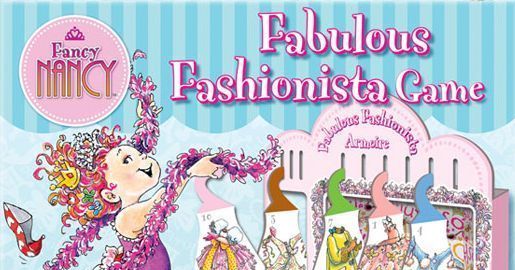 Fancy Nancy's Fabulous Fashionista Game | Board Game | BoardGameGeek