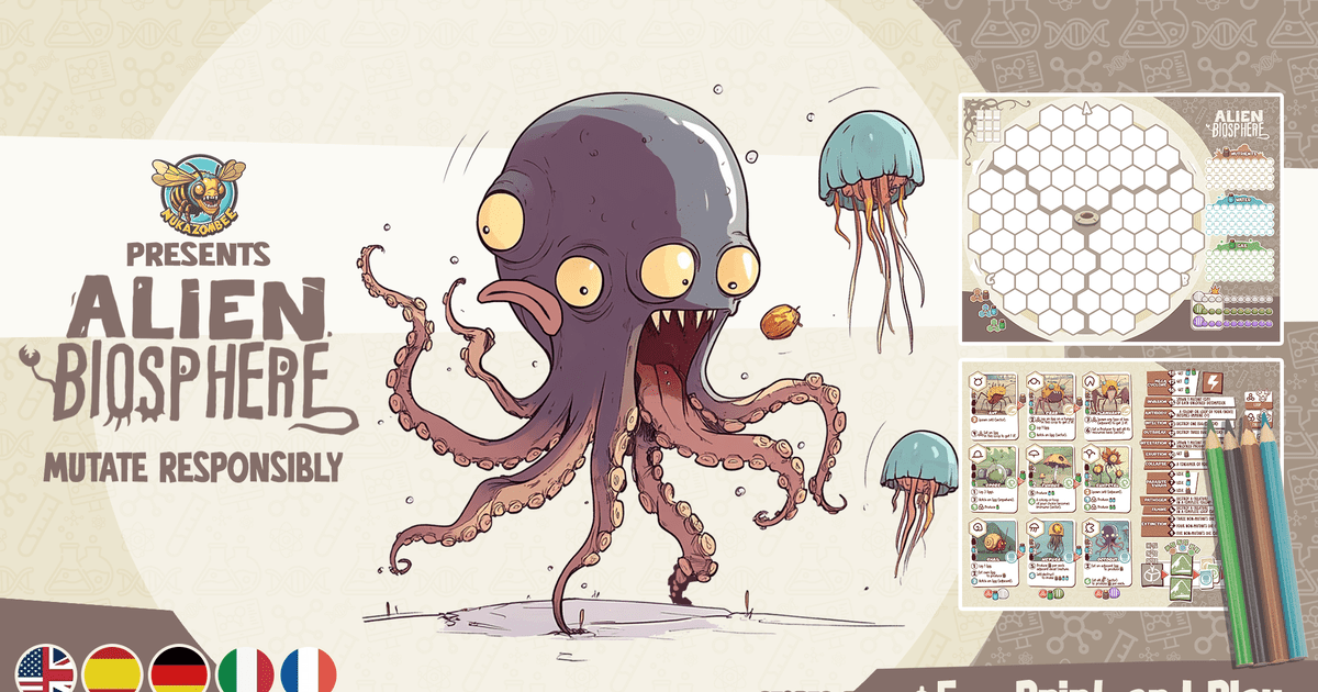 Alien Biosphere | Board Game | BoardGameGeek