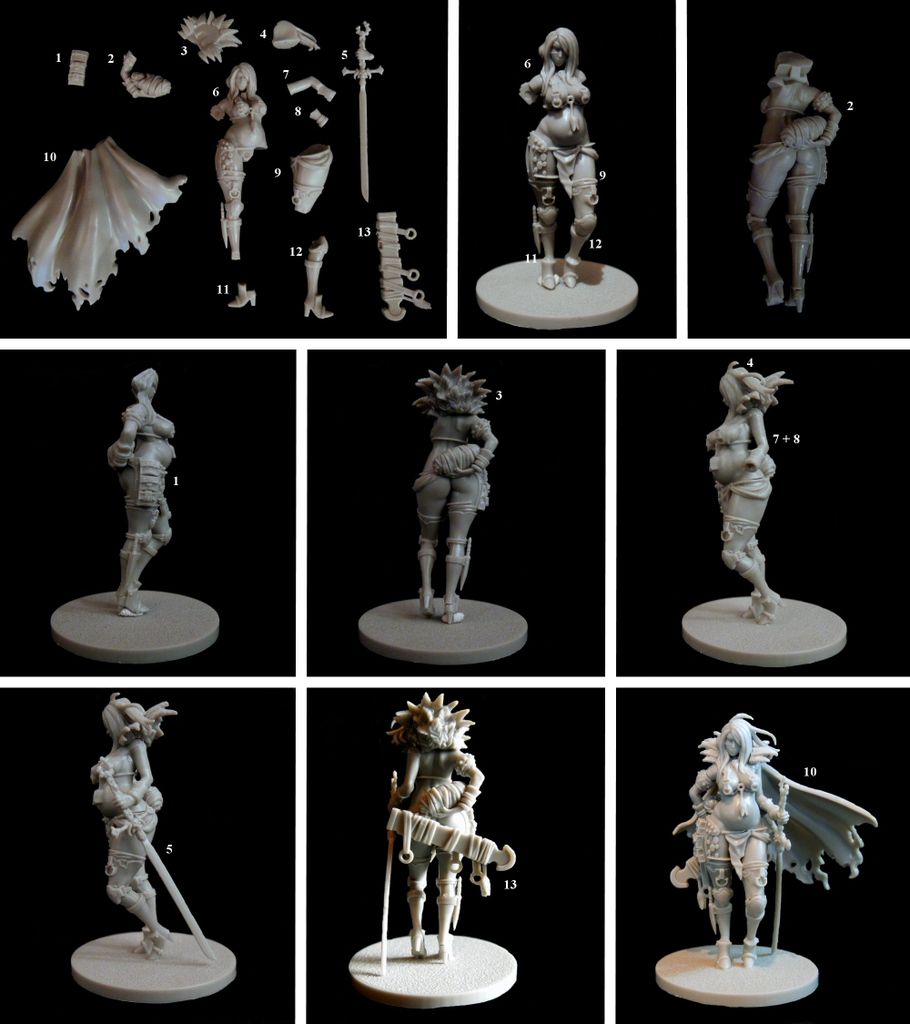 KDM minis - Assembly Guides by Alex tPG | Kingdom Death: Monster