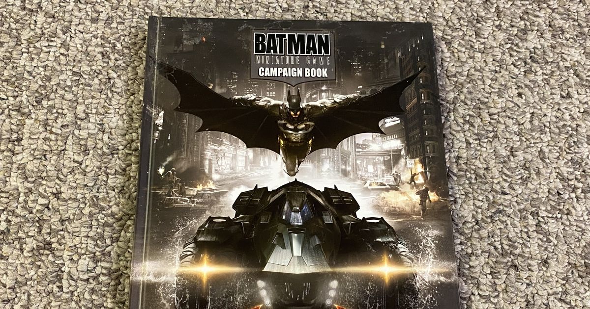 Batman Miniature Game: Arkham Knight Campaign Book | Board Game ...