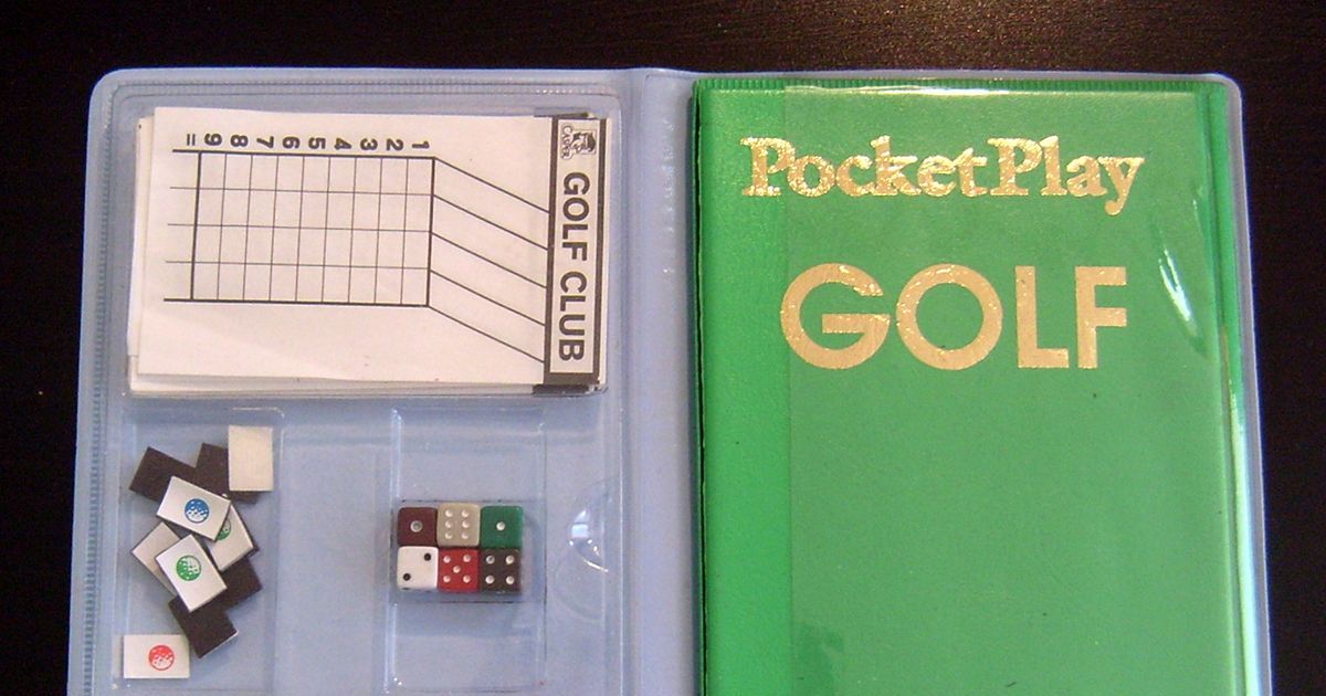 PocketPlay Golf | Board Game | BoardGameGeek