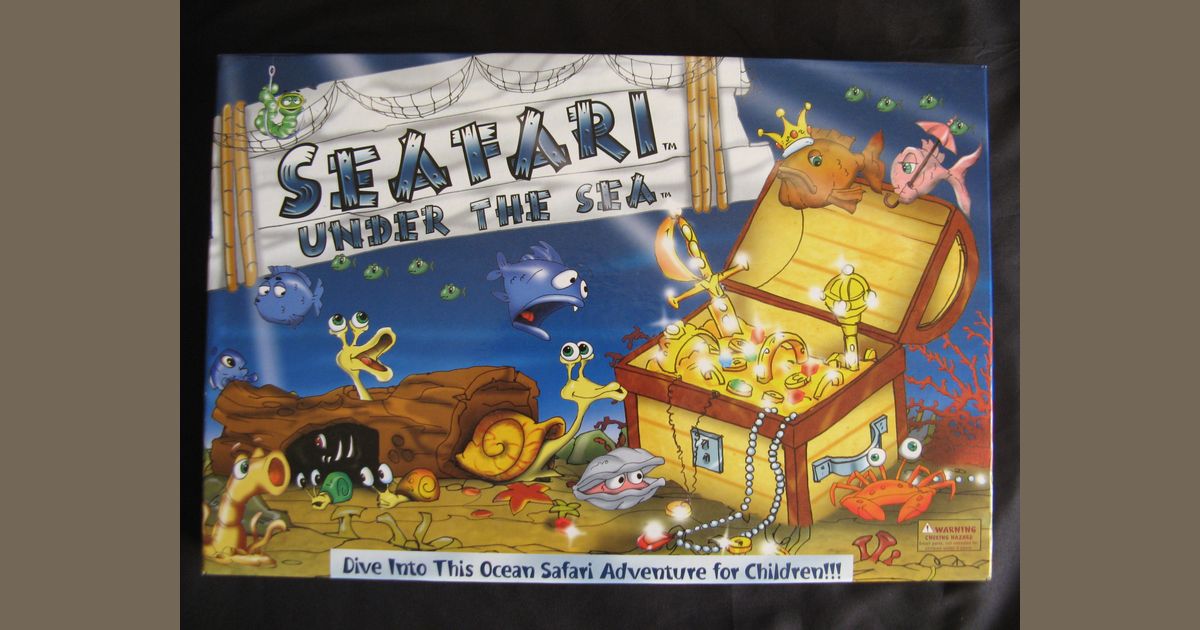 Seafari Under the Sea | Board Game | BoardGameGeek