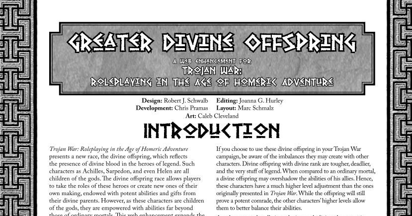 Greater Divine Offspring | RPG Item | RPGGeek